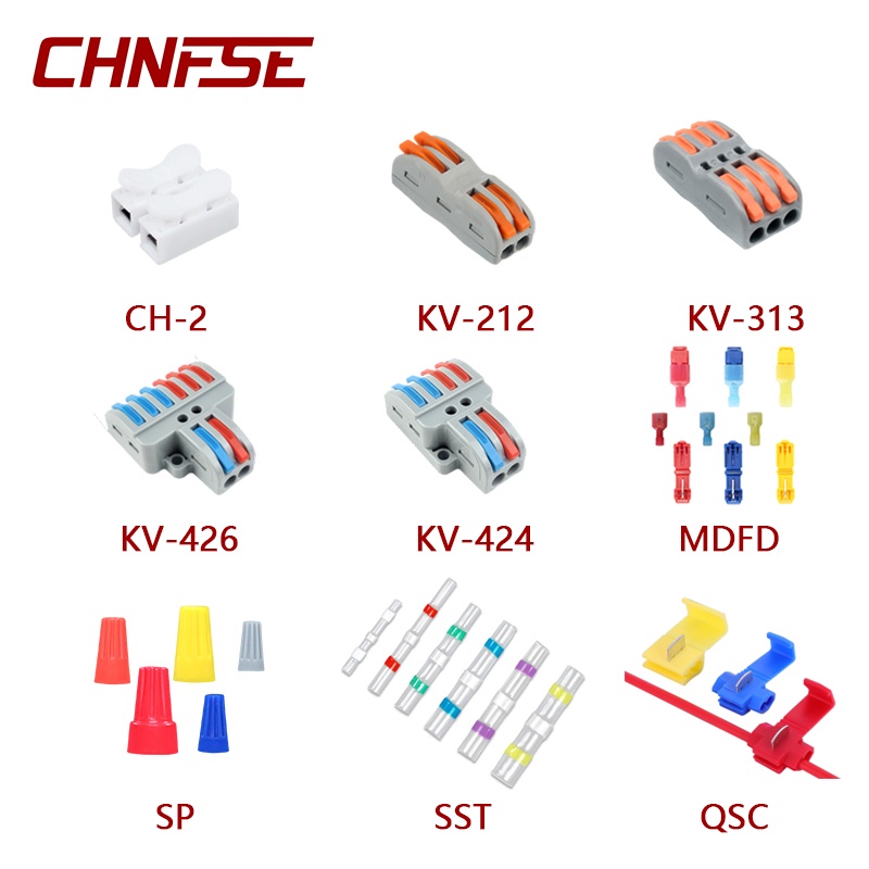 9 Types Quick Wiring Connectors for Household Wiring, Quick Wiring ...