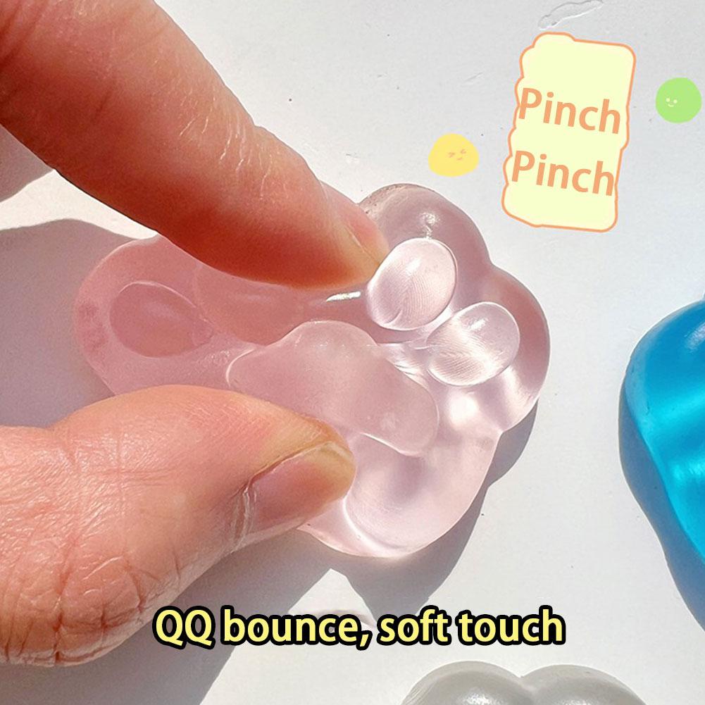 NEW Fidget Toy Mini Squishy Toys Mochi Ice Block Stress Ball Toy Kawaii ...