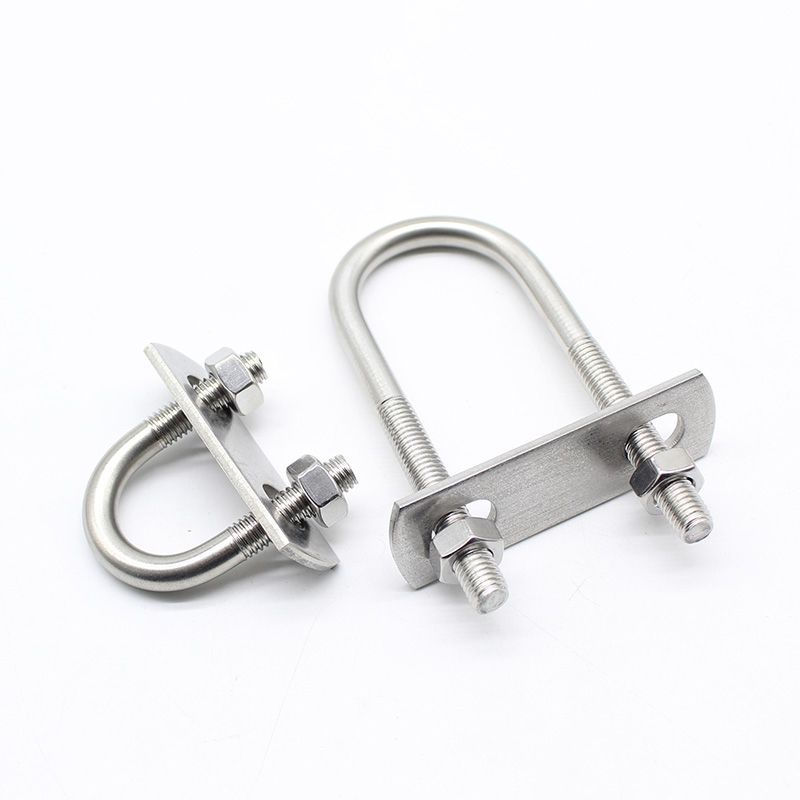 [U-shaped bolt] fixing screw 304 stainless steel U-shaped card M6M8M10 ...