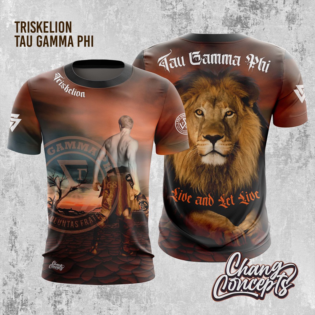 triskelion shirt cotton 3d technology new design Tau Gamma Phi ...