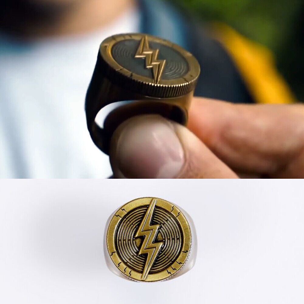 The Flash Cosplay Ring Flashpoint Cosplay Costume Props Replica Gift ...