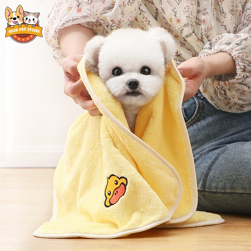 Dog Towel Super Absorbent -Quick Drying Super Soft Microfiber Pet Towel ...