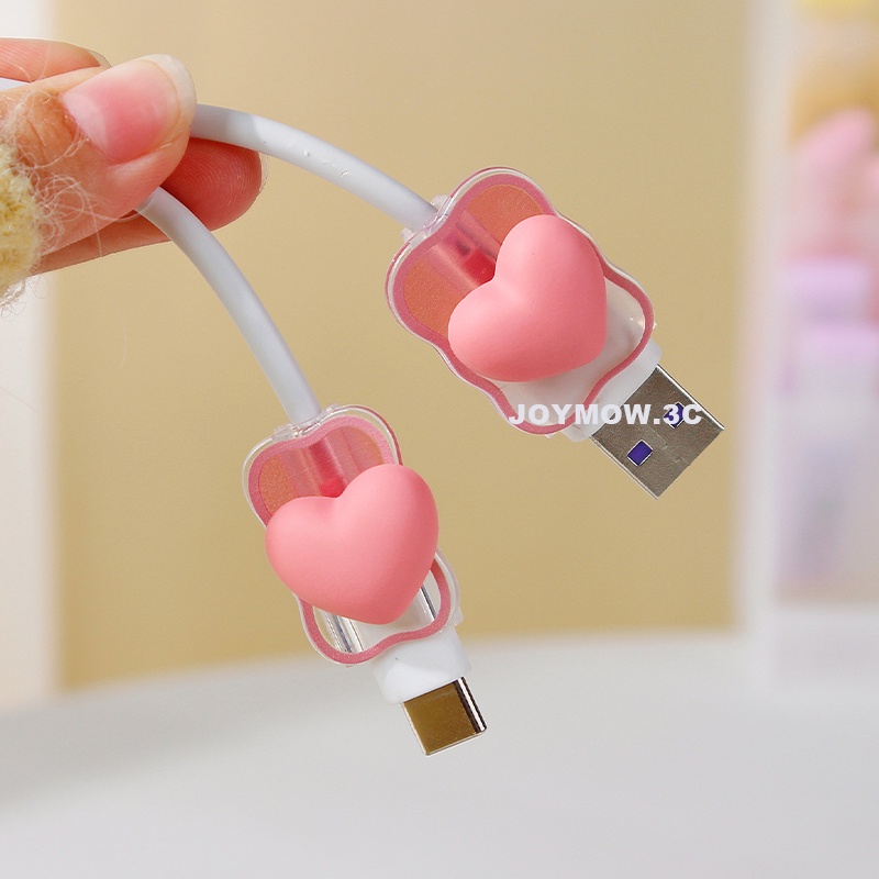 DIY “Love” Charging Cable Protector Cord Protector Compatible for ...