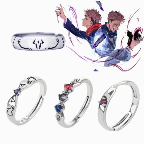 Jujutsu Kaisen Unisex Adjustable Ring Ryomen Sukuna Itadori Yuji ...