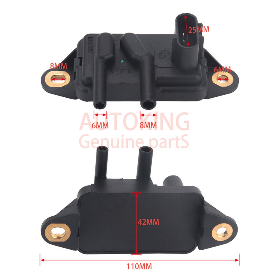 EGR Valve Pressure Feedback Position Sensor Dpfe for Ford Ranger VP8T ...