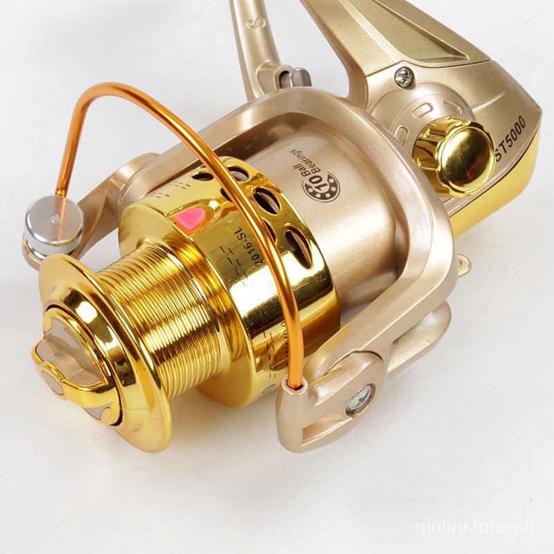【Spot】Full All Metal Spool High Speed Spinning Reel Fishing Accessories ...