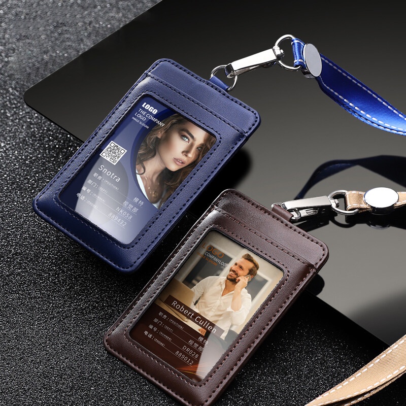 High Quality Formal Business Staff ID Card Badge Holder with Lanyard ...