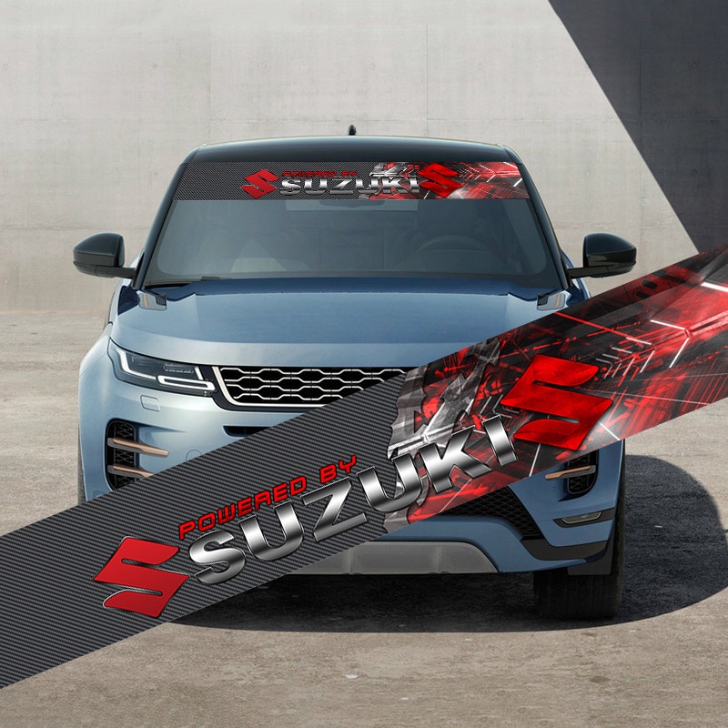 130*21cm Carbon Fiber Car Front Windshield Sticker Auto Rear Window ...