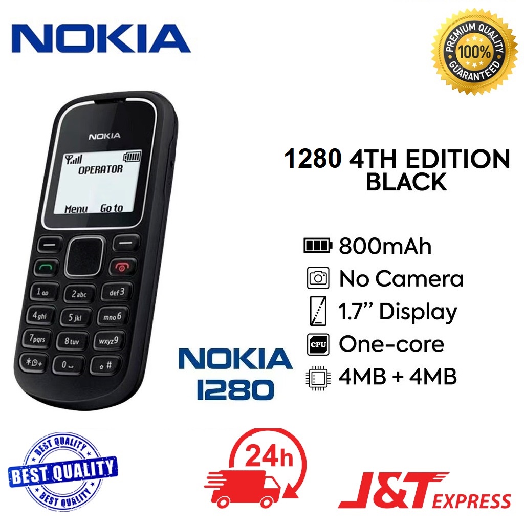 Nokia 1280 800mAh 2GSM Basic Phone with Flashlight | Shopee Philippines