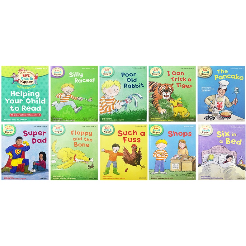 Oxford Reading Tree Biff, Chip&Kipper Stories Level1-3 Phonics English ...