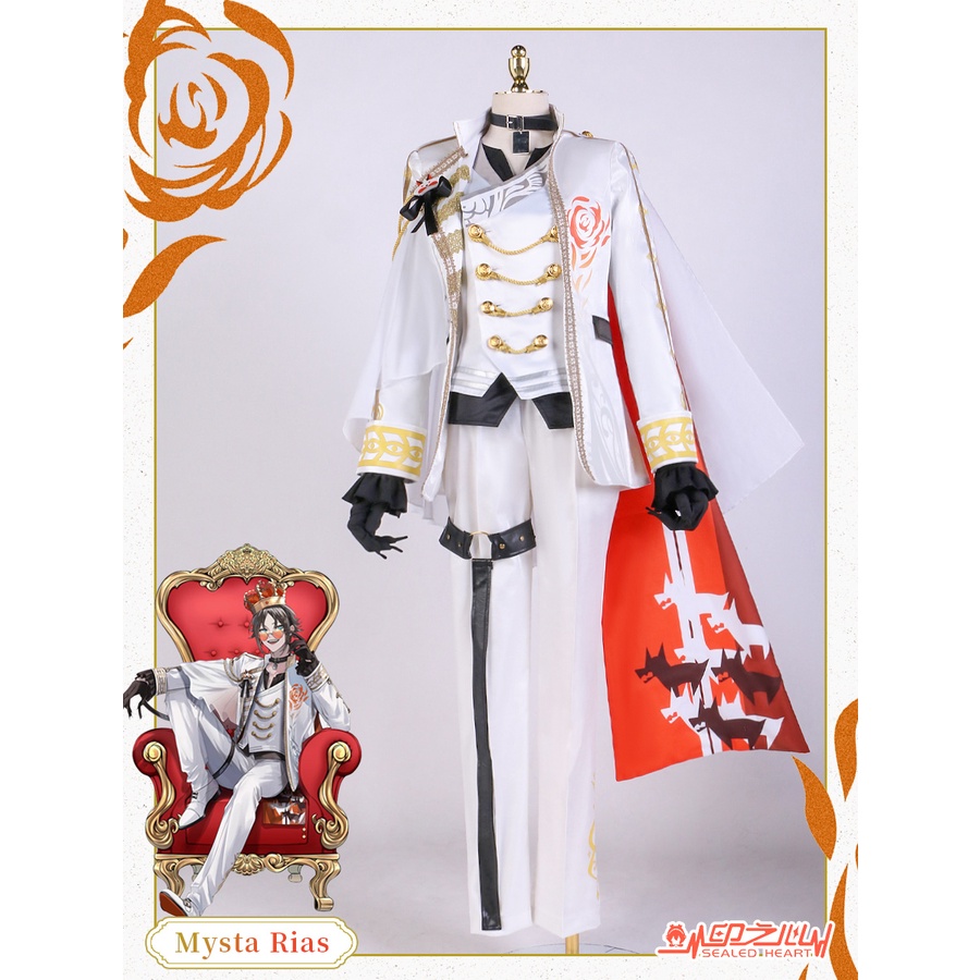 VTuber Luxiem Mysta Rias anniversary cosplay Clothing set | Shopee ...