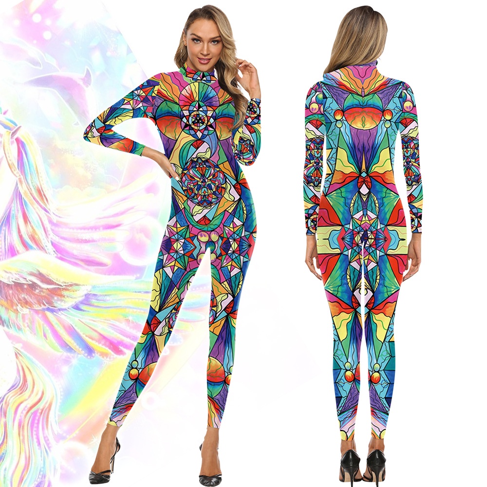 New 3D Printed Painted Art Graffiti Jumpsuit Woman Men Halloween ...