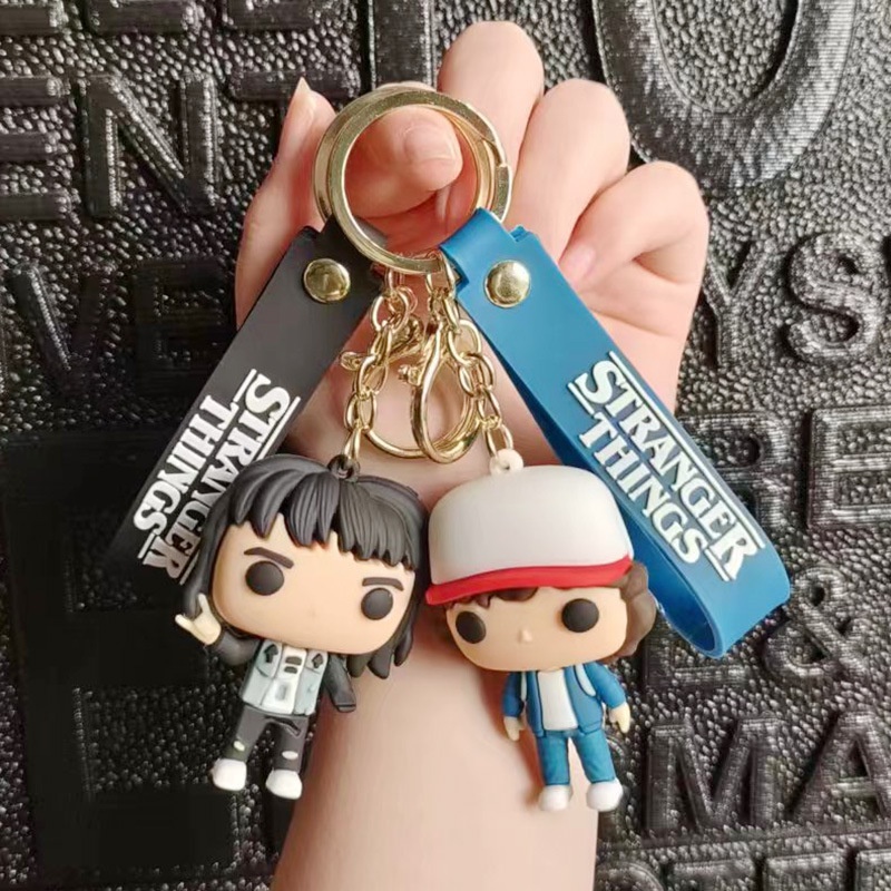 Stranger Things Keychain Cannibal Flower Eleven Darth Ding Eddie Munson ...