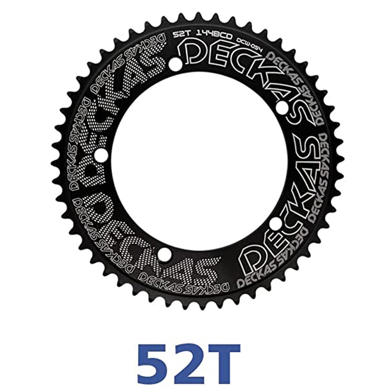 Deckas 144BCD Fixed Gear Fixie Round Chain Ring Track Bike 44T-58T ...