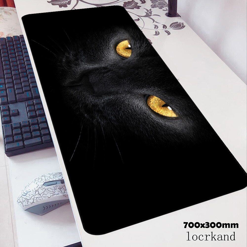 Cat Tiger Lion Mouse Pad Gamer Custom Large XXL MousePads Desk Mats ...