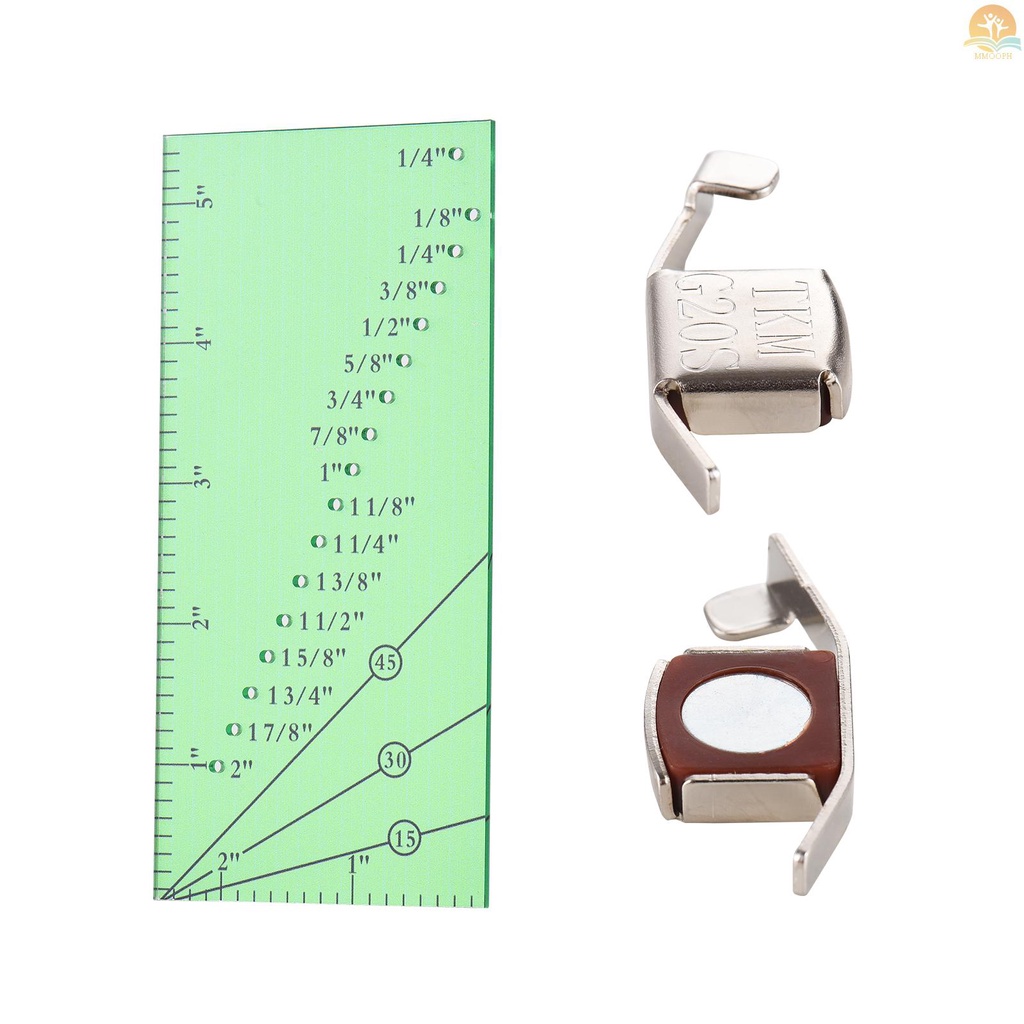 IN STock Seam Allowance Ruler and 2 Magnetic Seam Guide for Sewing ...