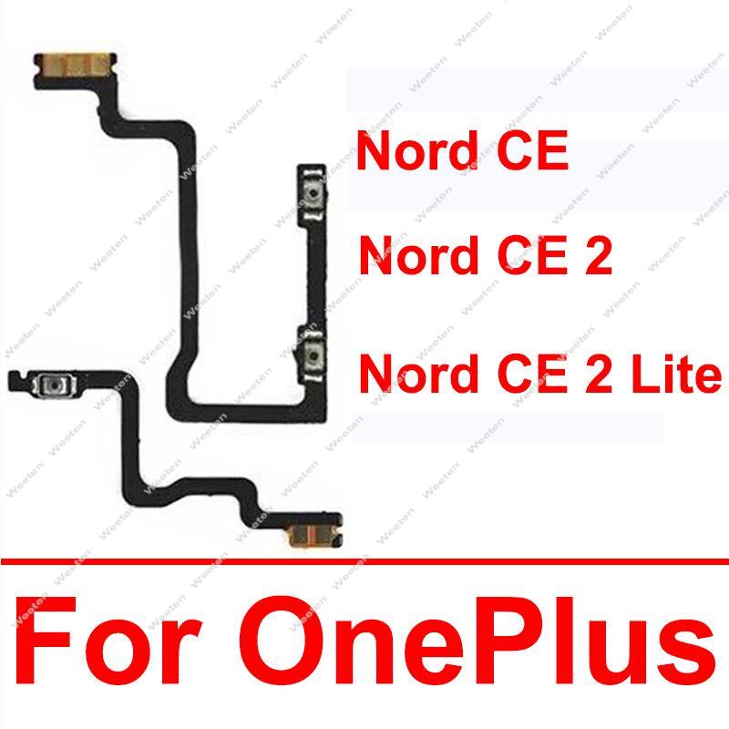 Power Volume Flex Cable For OnePlus 1+ Nord CE Nord CE 2 Nord CE2 Lite ...
