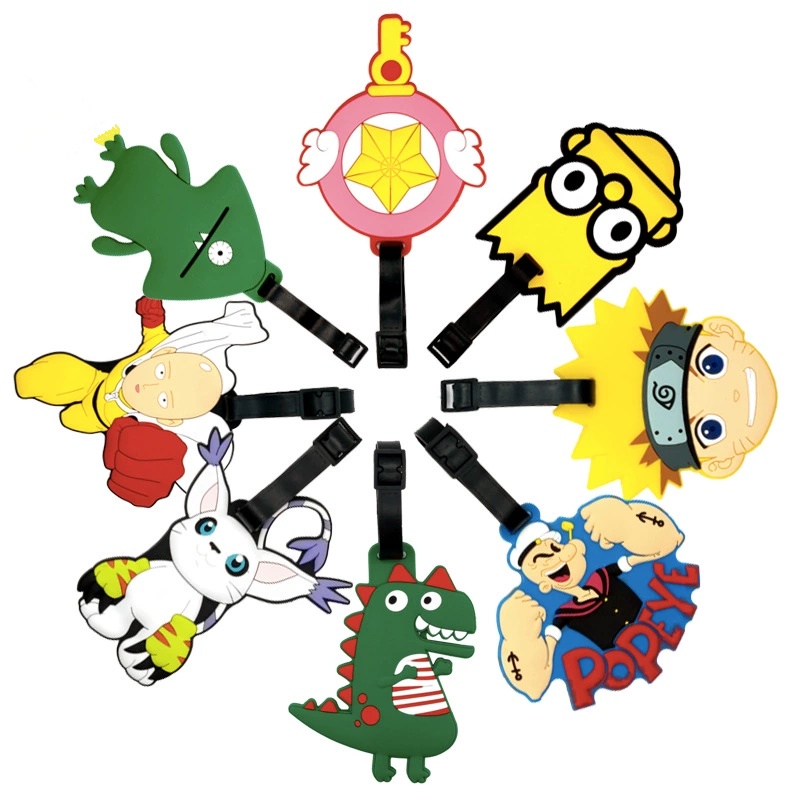 A Must-Have Name Tag for Travel Little Yellow Duck Ninja Turtle Naruto ...