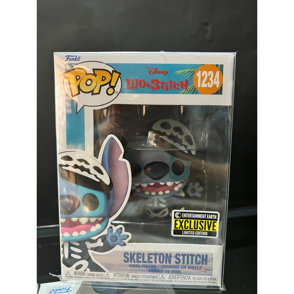 POP! 1234 Lilo&Stitch “SKELETON STITCH” (Exclusive/Limited Edition ...
