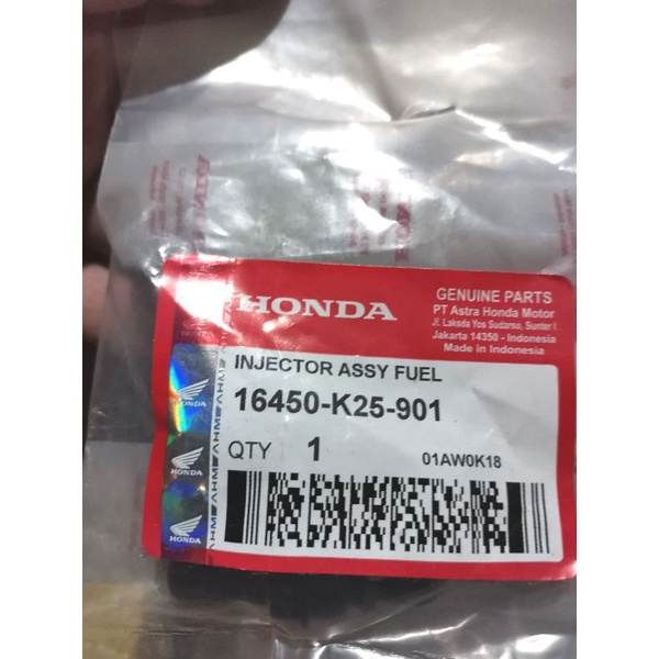 (UB) Genuine Honda Fuel Injector - Beat Fi V1 V2 V3 (street) | Shopee ...