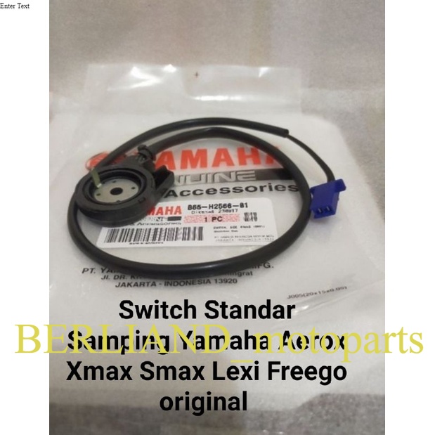 Automatic SWIT SWITCH SIDE STANDARD YAMAHA ALL NEW NMAX 155 AEROX LEXY ...