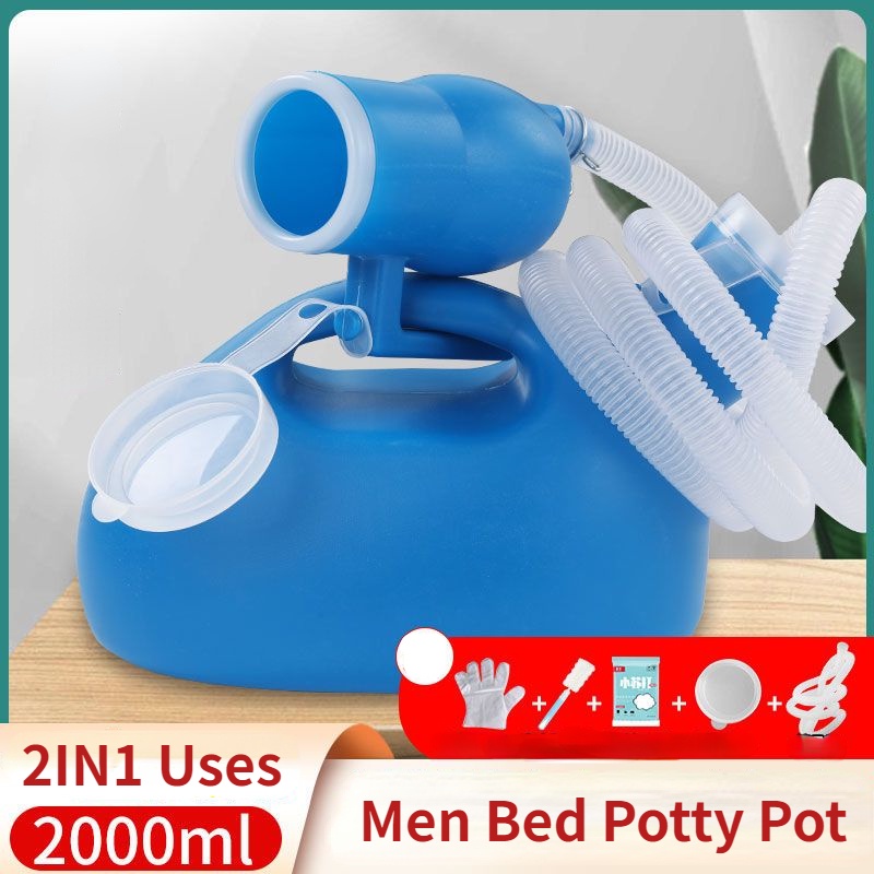 Adult Elderly Men's Urinal Pot Bed Toilet Kids Household Potty ...