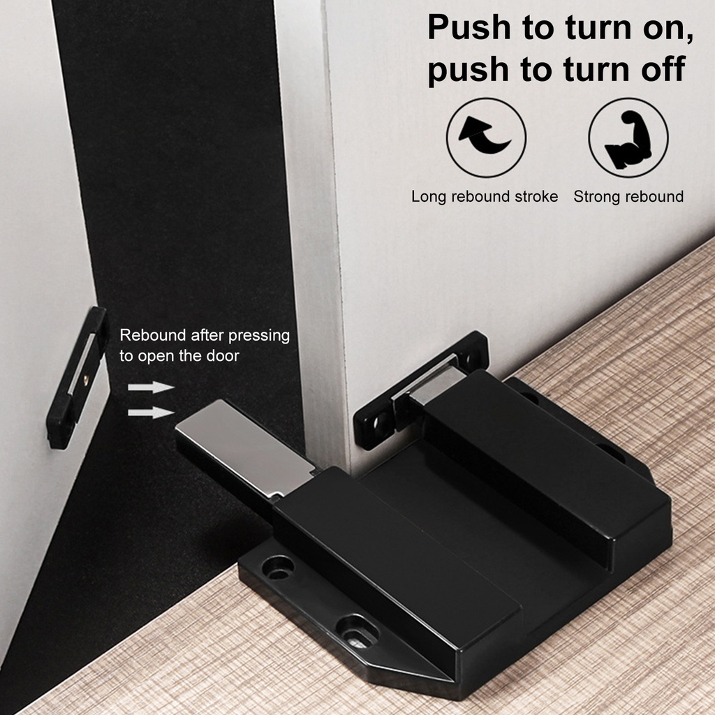 FM_ic Push Latch Heavy Duty Push To Open ABS Strong Suction Double ...