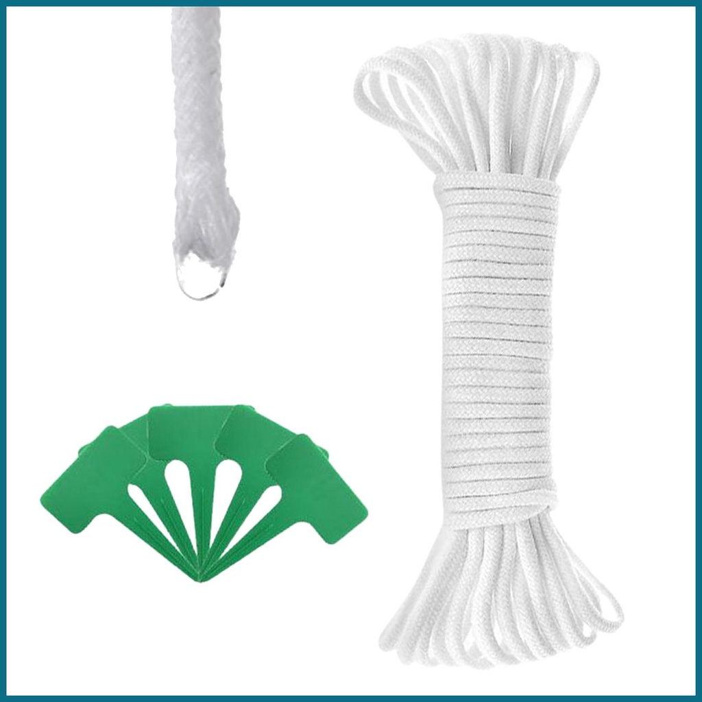 Plant Watering Devices Self Watering Capillary Wick Cord Watering ...