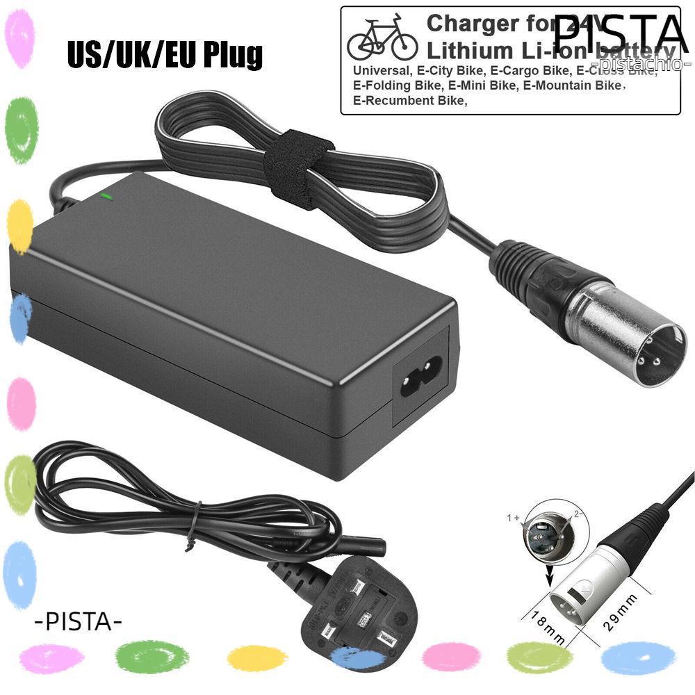 PISTA Power Adapter Universal Wheelchair Mobility Scooter Ebike Charger ...