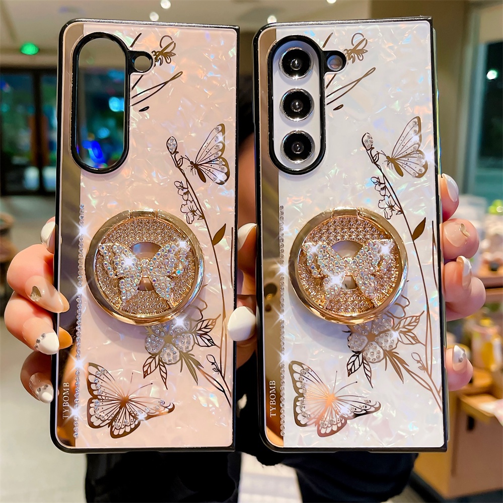 Luxurious and trendy foldable case for Samsung Galaxy Z Fold 5 Stylish ...