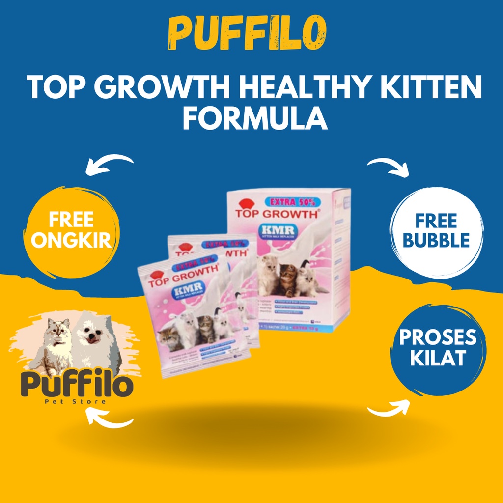 Top Growth Healthy Kitten Formula | Kitten's MILK | Shopee Philippines