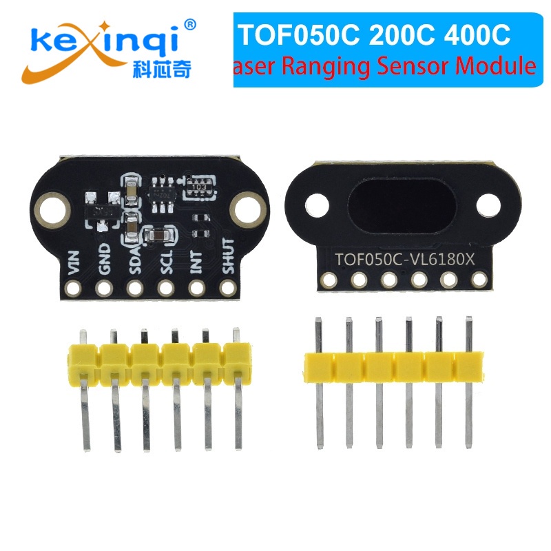 VL6180/VL53L0X/VL53L1X Time of Flight (ToF) Laser Ranging Sensor Module ...
