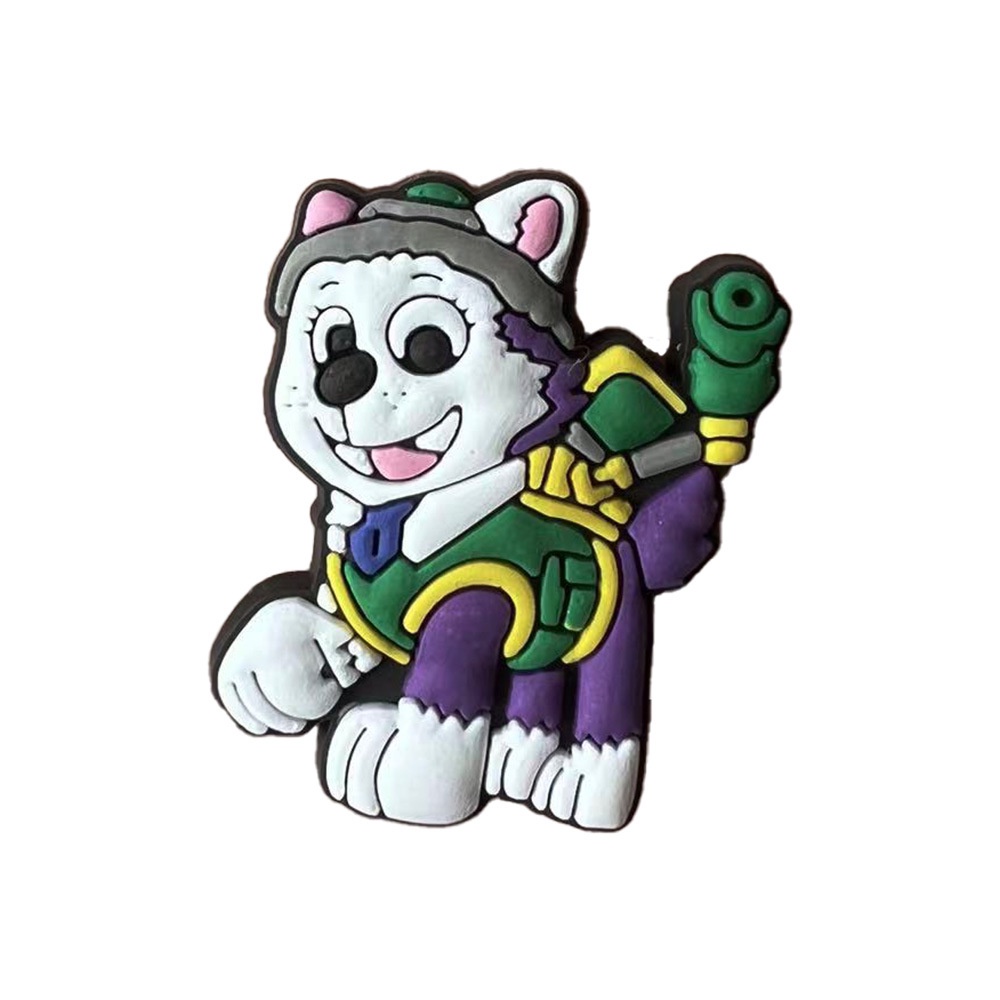 PAW Patrol Series jibbitz Crocs Cartoon Decoration cute dog slipper ...