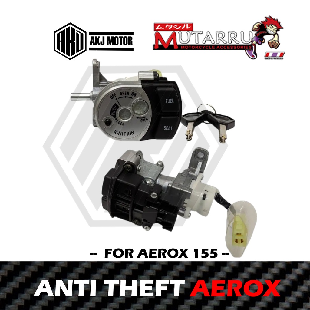 COD ANTI THEFT IGNITION SWITCH AEROX 155 KEY SET | Shopee Philippines