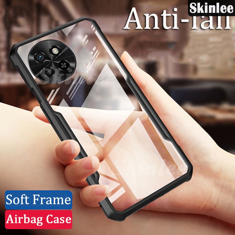 New Design Case For Itel P40 A60 S23 Case Transparent Armor Soft Airbag ...