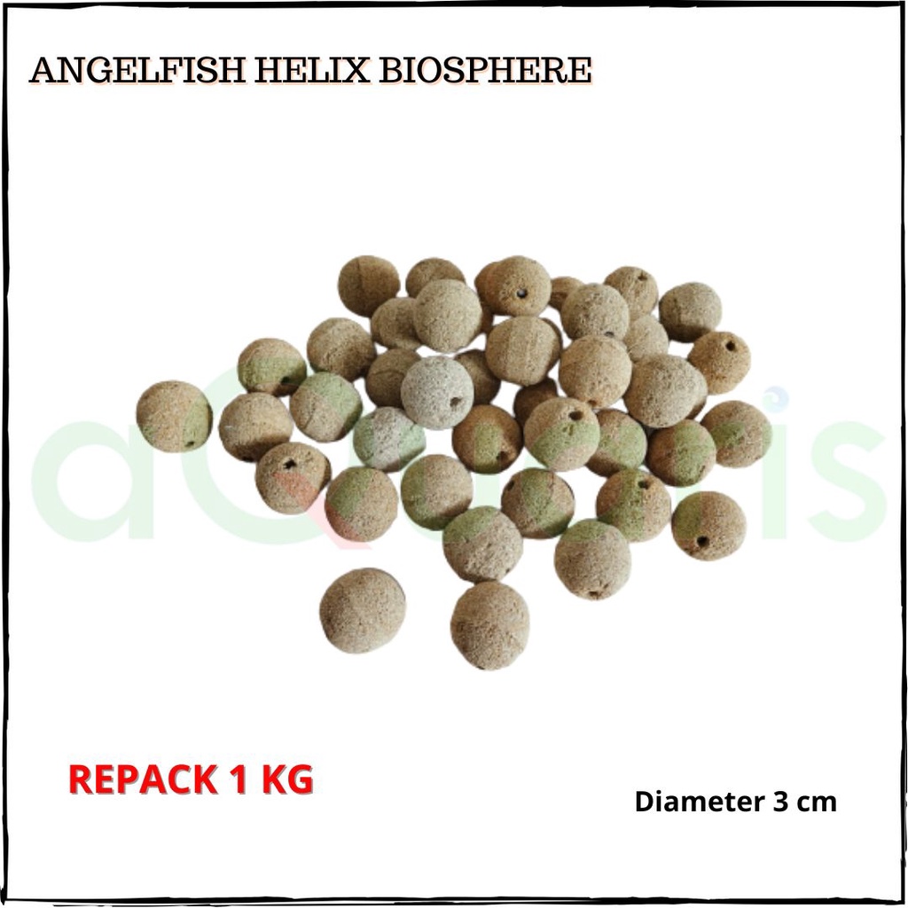 Angelfish Helix Biosphere 1kg REPACK Premium Biological Filter Media ...
