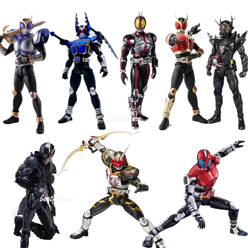 SHF Shin Kamen Rider Geats SHFiguarts Masked Rider Kuuga Kabuto Black ...