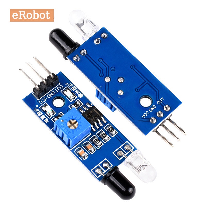 IR Infrared Obstacle Avoidance Sensor Module Smart Electronics New for ...