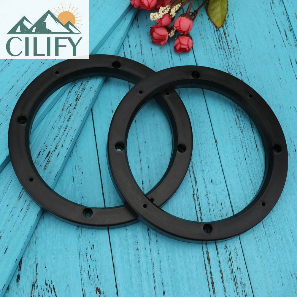 CILIFY Universal 6.5 Inch Beveled Car Speaker Spacer Adapter Refitting ...