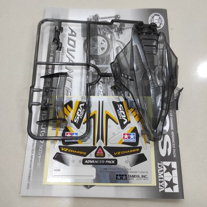 Tamiya Body Neo VQS Advance Pack Clear Black Original | Shopee Philippines