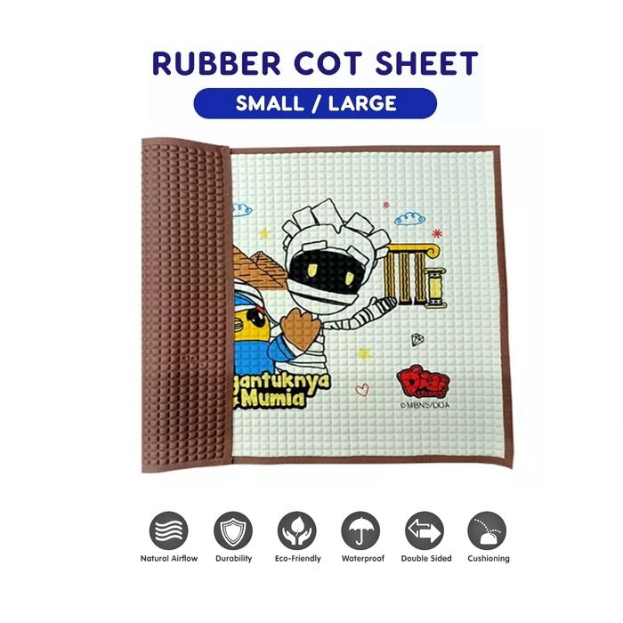 Didi & Friends Air Filled Bubble Rubber Cot Sheet /Baby Changing ...
