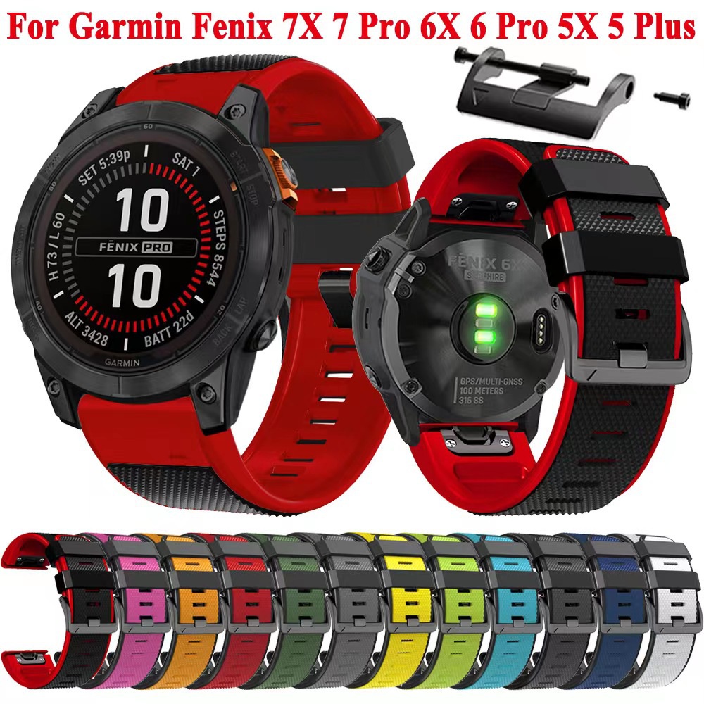 22mm 26mm Quick Release Strap for Garmin Tactix 7 Pro Fenix7x G1 ...