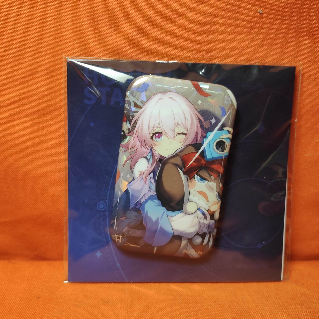 March 7th Light Cone Theme Square Badge 7cm - Honkai Star Rail | Shopee ...