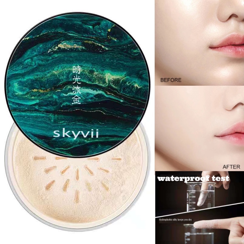 Skyvii Oil Control Powder Dr Sensitive All Day No Sebum Blur Powder ...