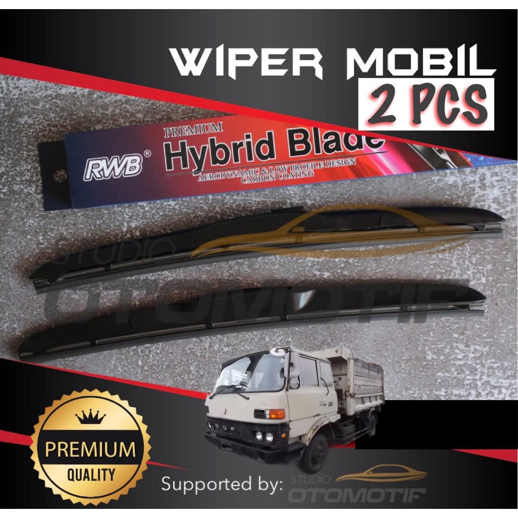 WIPER TRUCK FUSO FM 215 PS100 PS120 PS135 HYBRID GRAPHITE RWB 2 PCS ...