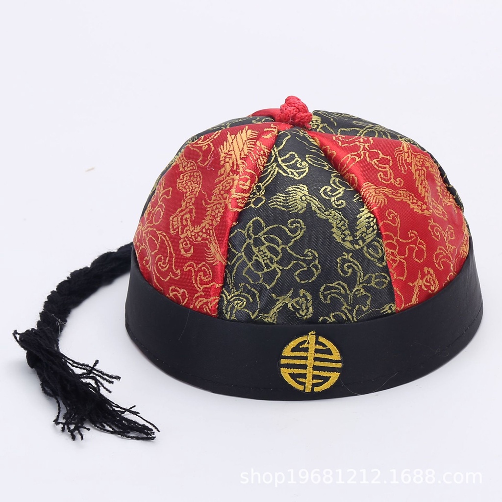 Prince Hat Landlord Hat Guapi Hat Checkered Hat Qing Dynasty Emperor ...