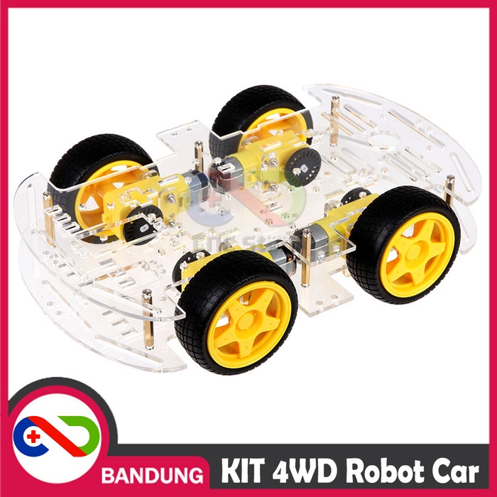 Kit SMART CHASSIS CHASIS 4WD ROBOT CAR FRAME ARDUINO RASPBERRY CAR ...