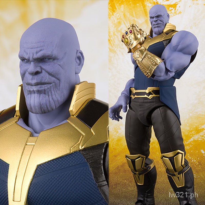 Domestic SHF Marvel model Avengers joint movable Thanos Thanos gloves ...