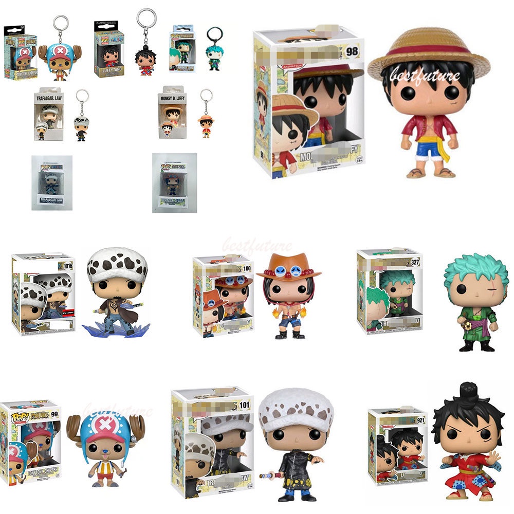 Funko Pop One Piece Monkey.d. Luffy Zoro Ace Law Nami Action Figure PVC ...