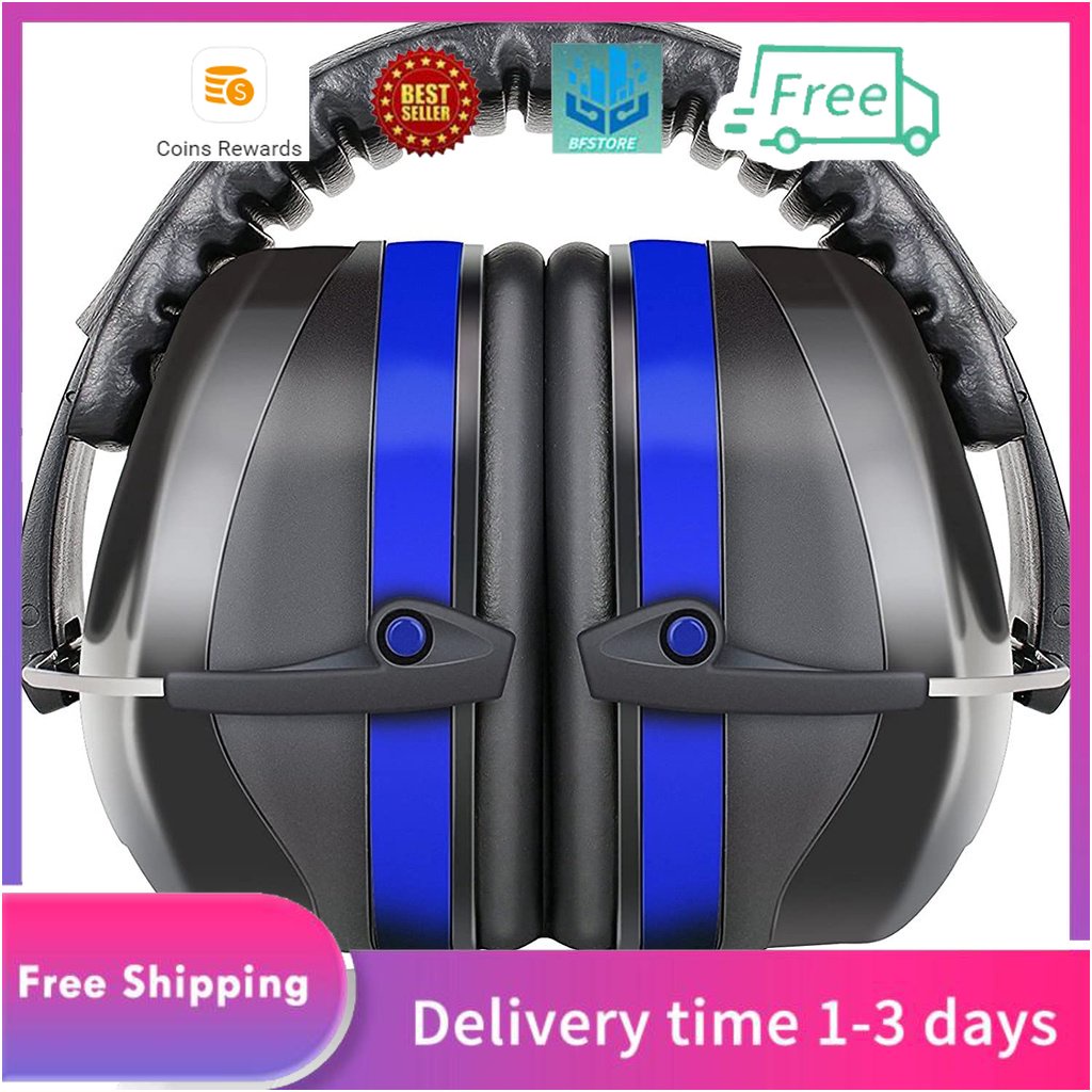 Noise Reduction Safety Ear Muffs,Shooter Hearing Protection Earmuffs ...